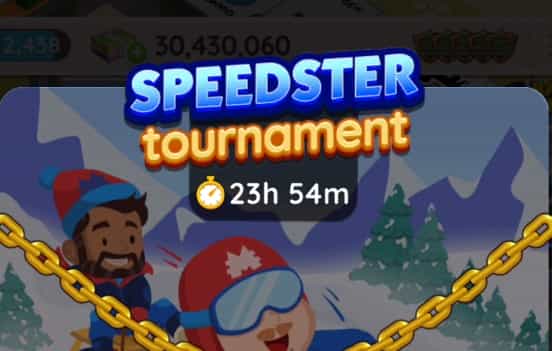 Monopoly Go Speedster Tournament Rewards List and Milestones