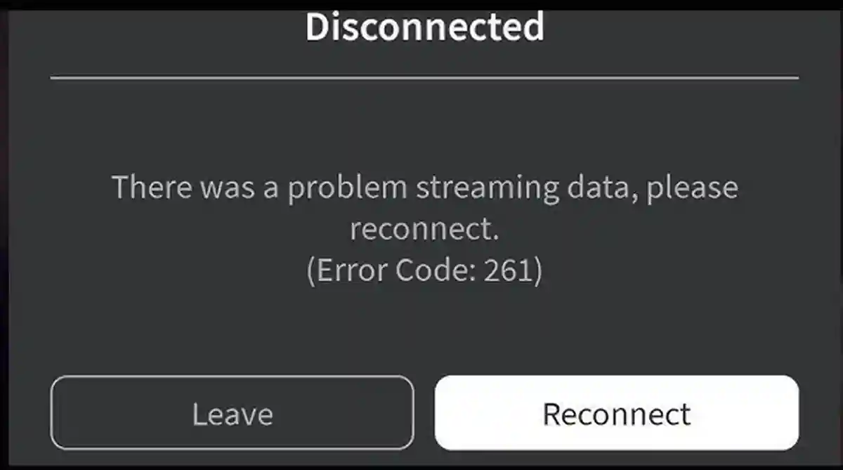 Roblox Error Code 261 Won't Go Away? Here's the Real Fix